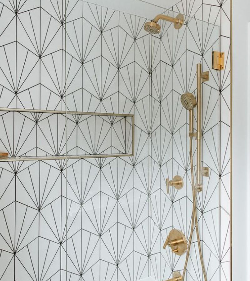 15+ Designs and Ideas for Dado Tiles for Bathroom