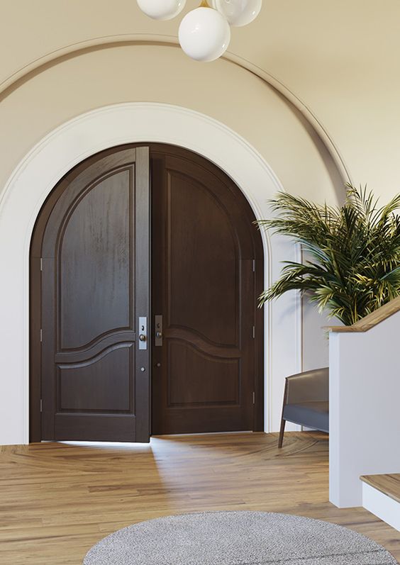 15+ Round Door Designs for Your Home