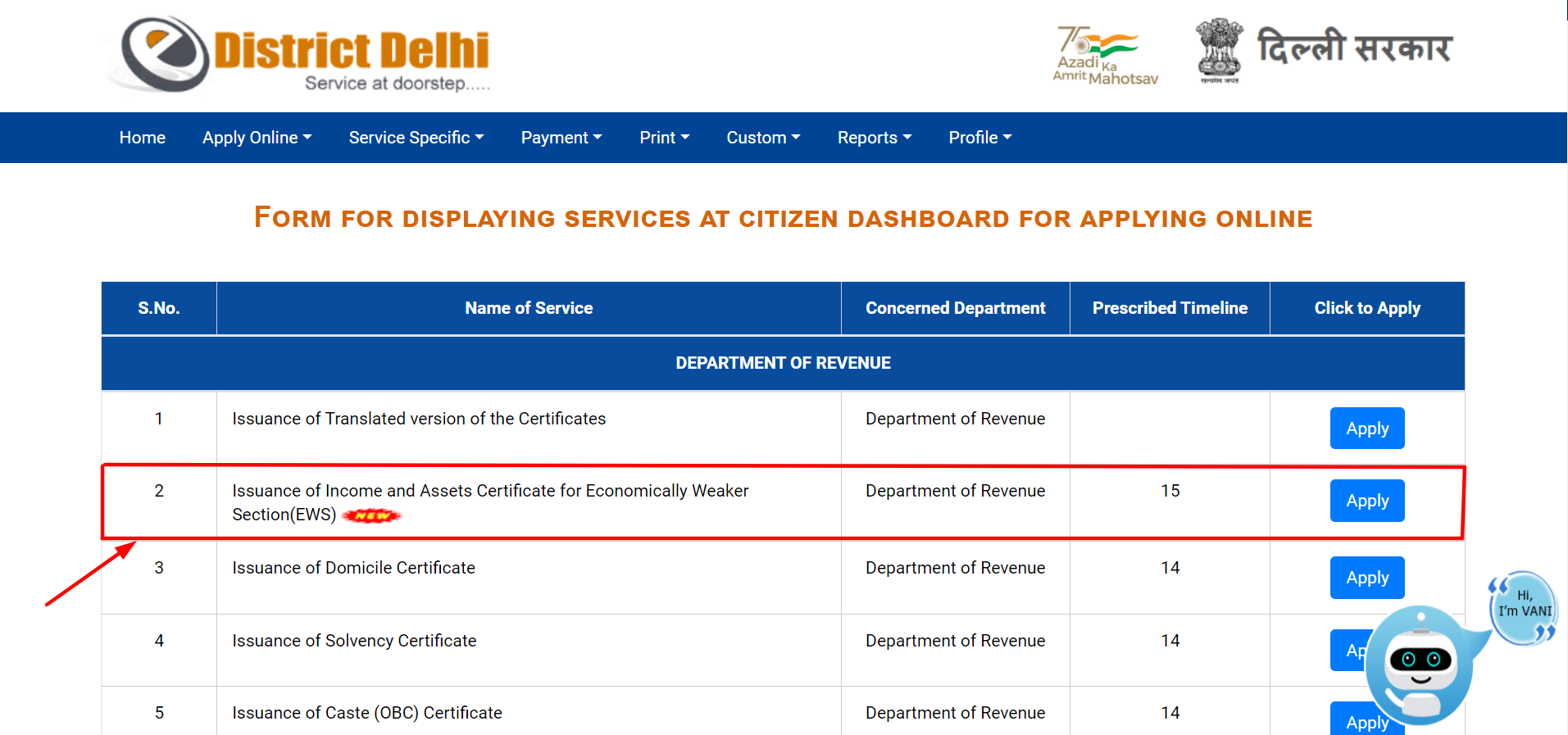 All about the application process for an EWS Certificate in Delhi ...