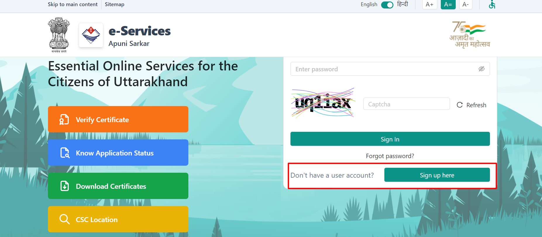 e-district Uttarakhand: Login, Registration, Application, Services ...