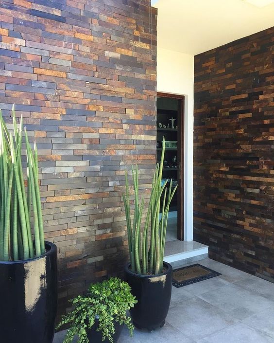 30+ Modern Front Wall Tiles Design: Styles, Types, Colours & More