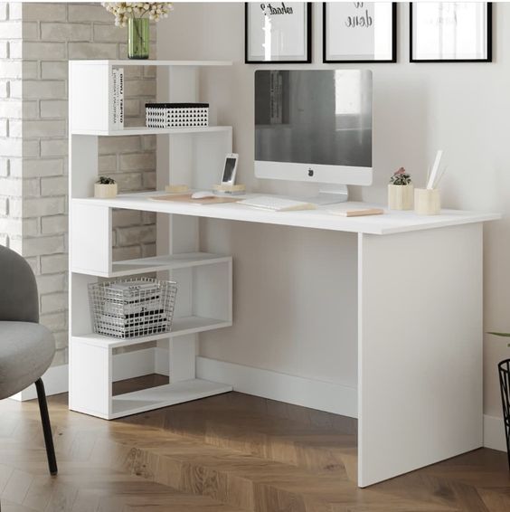 35+ Study Table with Bookshelf: Designs for Adults & Kids