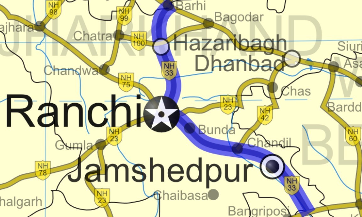 NH 33 Highway: Route map, Junctions, States covered & real estate impact
