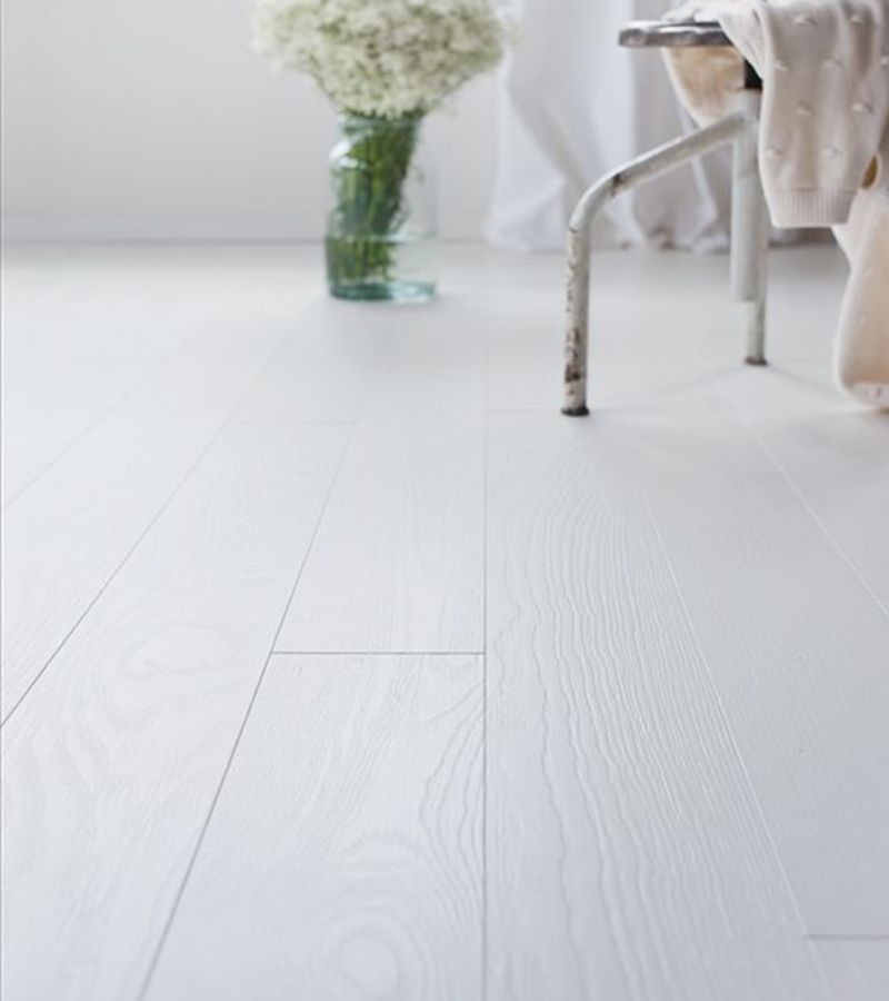 40+ White Floor Tiles for Your Living Room, Bathroom