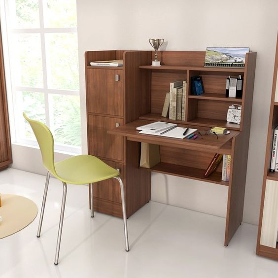 35+ Study Table with Bookshelf: Designs for Adults & Kids