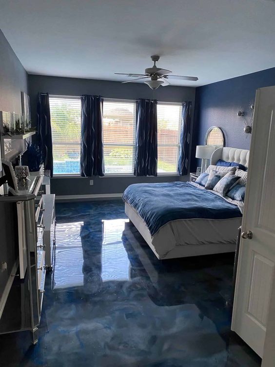 8 Blue Oxide Flooring Designs: Ideas for Indian Homes