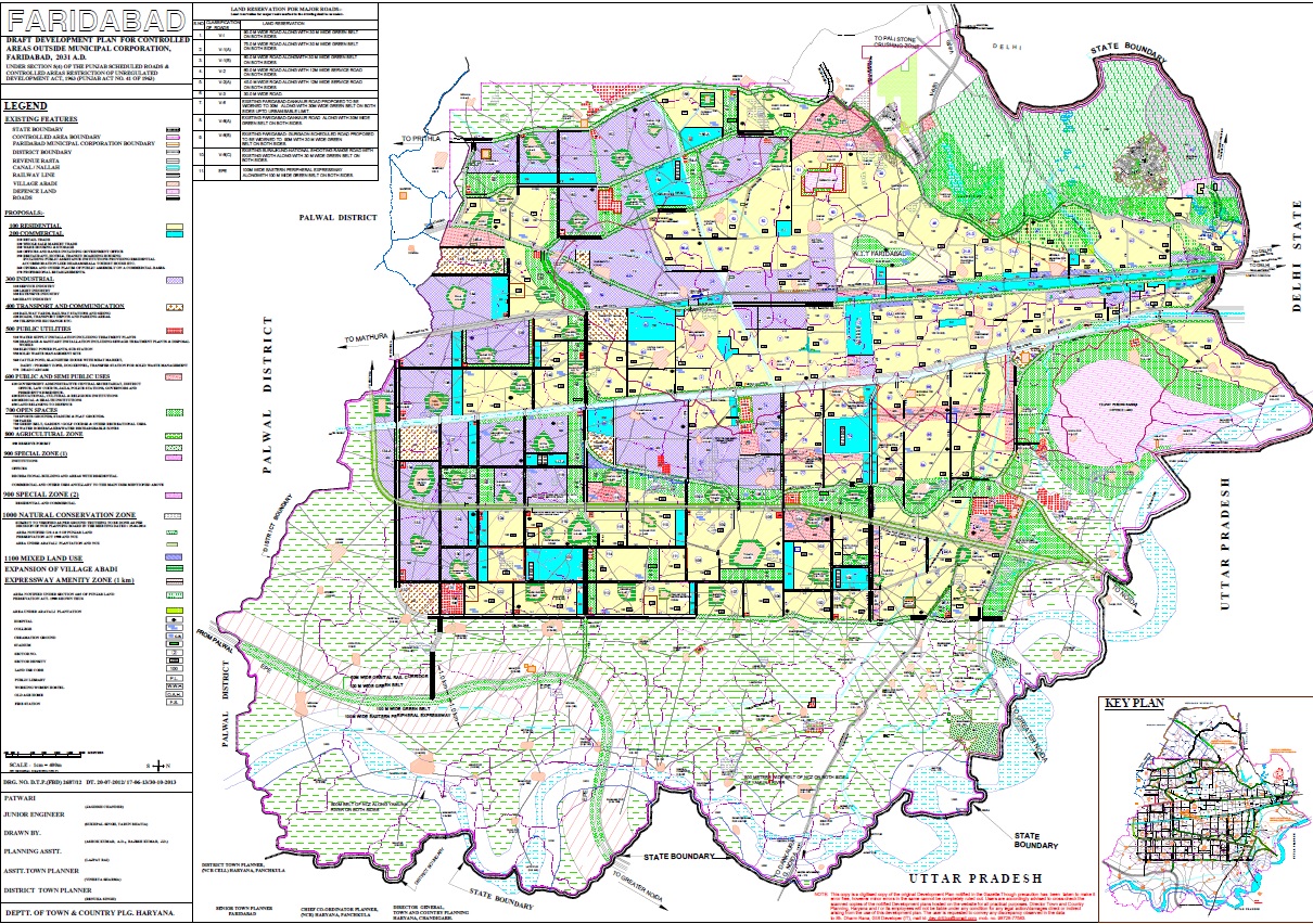Faridabad Master Plan 2031: Key Details, Map, Land Use & Latest News