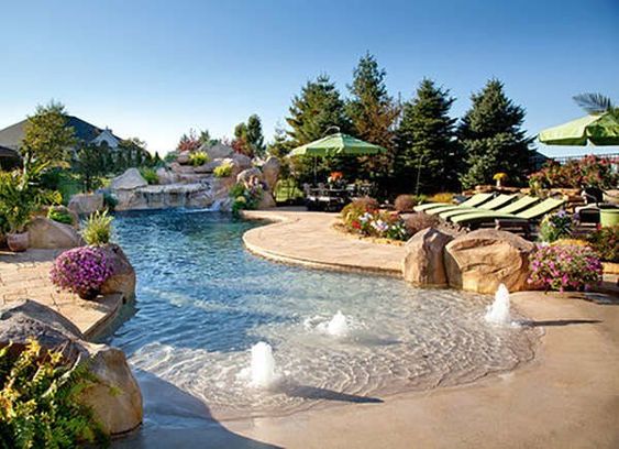 Lagoon Style Swimming Pool Designs