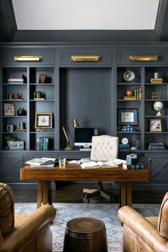 30 Home Library Design: Tips for Small Room, Accessories & More