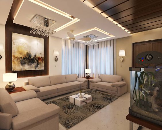 Profile Light in Ceiling: 30 Design Ideas for Your Modern Home