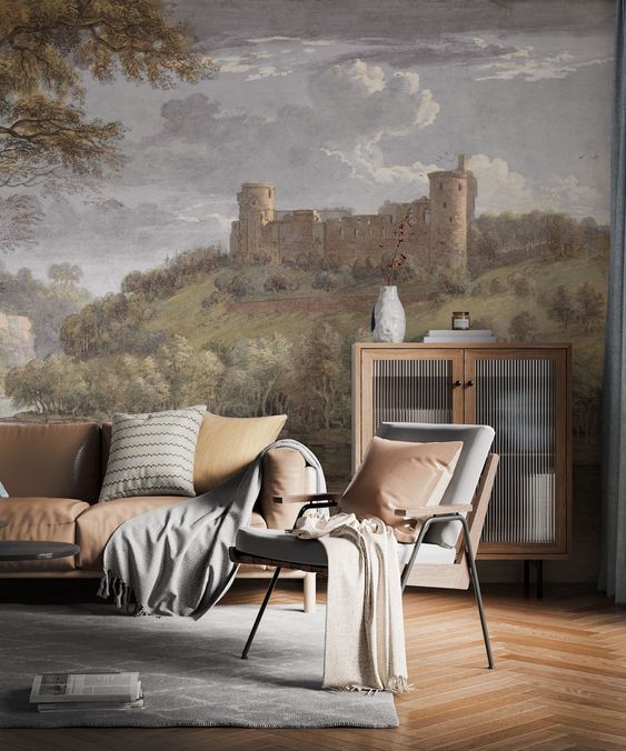 Vintage Wallpaper Scenes