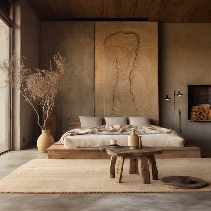 25+ Wabi-sabi Decor Ideas for Living Room, Bedroom & More