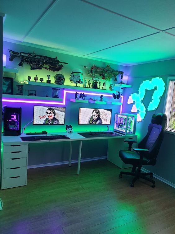 45+ Gaming Room Designs: Ideas for Set-up, Lights & More