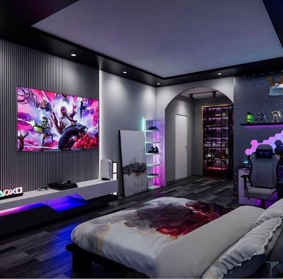 45+ Gaming Room Designs: Ideas for Set-up, Lights & More