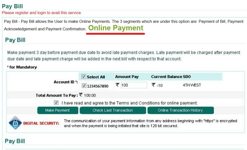 HESCOM: Online Bill Payment, Login Process & Check Bill History