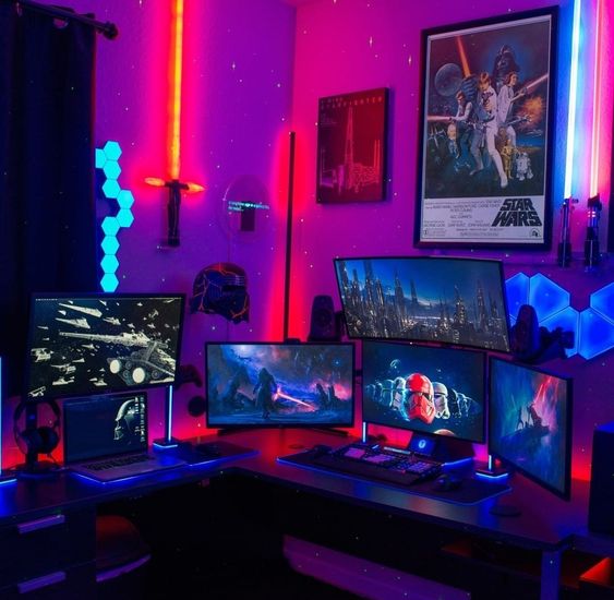 45+ Gaming Room Designs: Ideas for Set-up, Lights & More