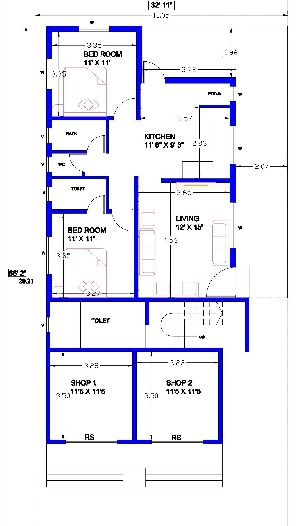 25 Stunning 2BHK House Plan Ideas: Designs for