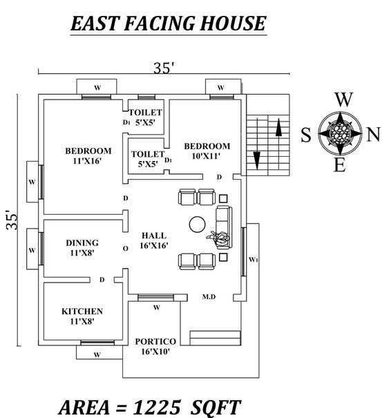 25 Stunning 2BHK House Plan Ideas: Designs for