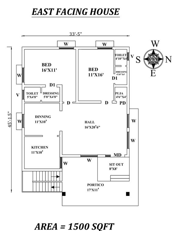 25 Stunning 2BHK House Plan Ideas: Designs for