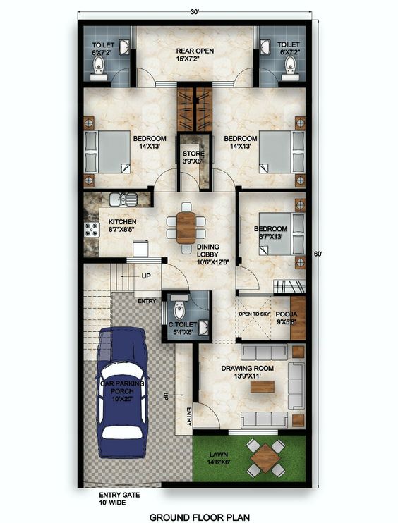 Simple 2bhk House Plans Indian Style - Infoupdate.org