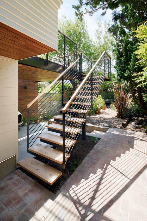 Residential Exterior Staircase