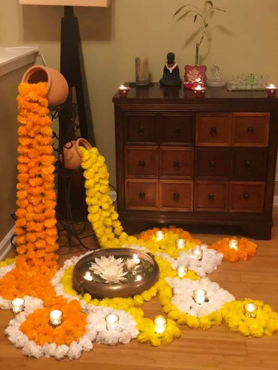 50+ Diwali Laxmi Puja decoration ideas for home & office