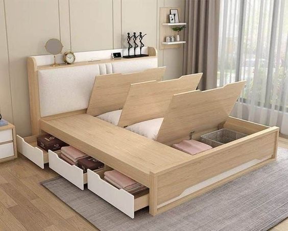 Bed Frame With Hidden Compartment Hideaway™ | Hypnos Beds