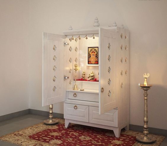 20 Modern Home Temple Designs: Ideas with Wood, Door & More