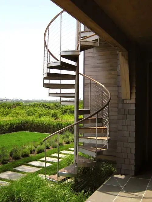 30 Outdoor Stairs Designs: Ideas for Iron, Concrete Stairs