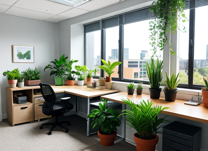 Office Desk Plants: 30 Plants to Enhance Productivity & Well-being