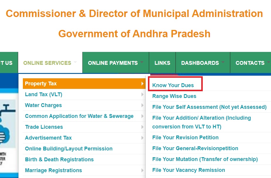 CDMA Portal: Step-by-step guide to pay property tax Andhra Pradesh