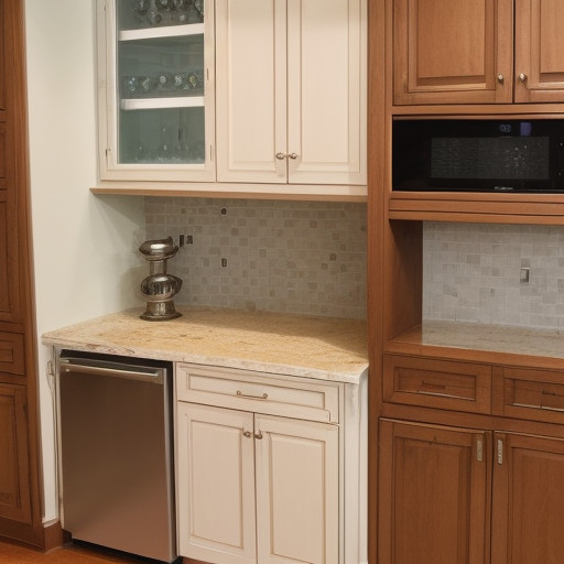 15+ Bar Unit Designs: Ideas with Fridge, Crockery, Mirror