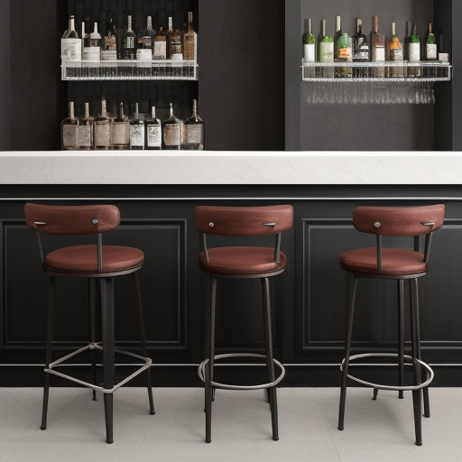 15+ Bar Unit Designs: Ideas with Fridge, Crockery, Mirror