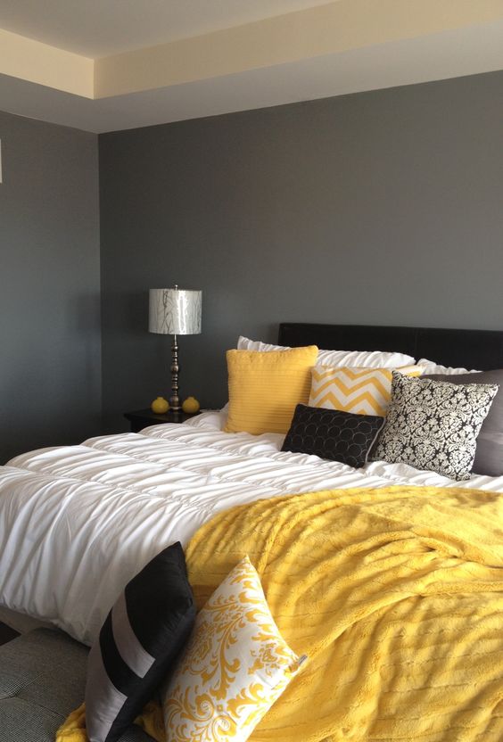 15+ Mustard Yellow Colour Combinations: Ideas for Bedroom, Wall