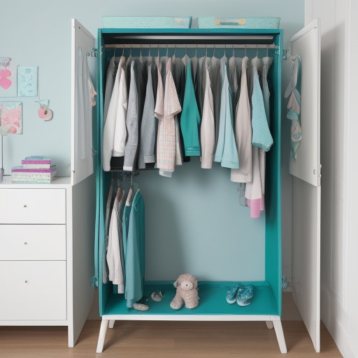 20 Kids Wardrobe Designs: Ideas for Colours, Types, Placement