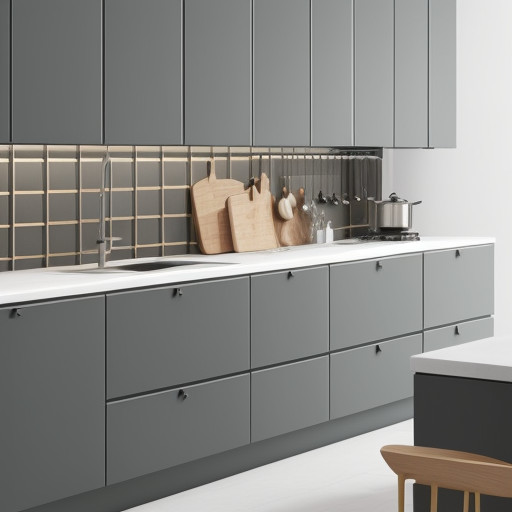 40+ Glass Kitchen Cabinet Ideas: Designs with Knobs, Lights