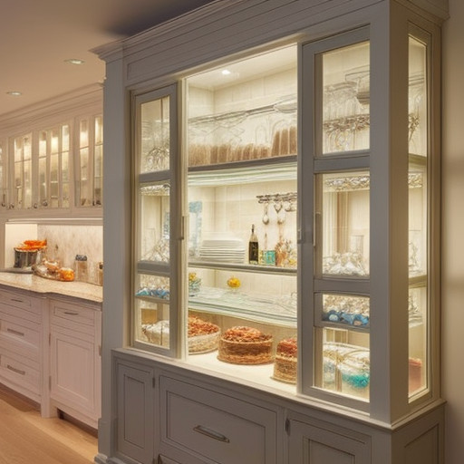 40+ Glass Kitchen Cabinet Ideas: Designs with Knobs, Lights