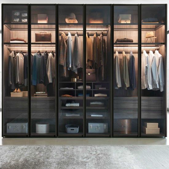 20 Glass Wardrobe Ideas: Storage for Kitchen, Bedroom