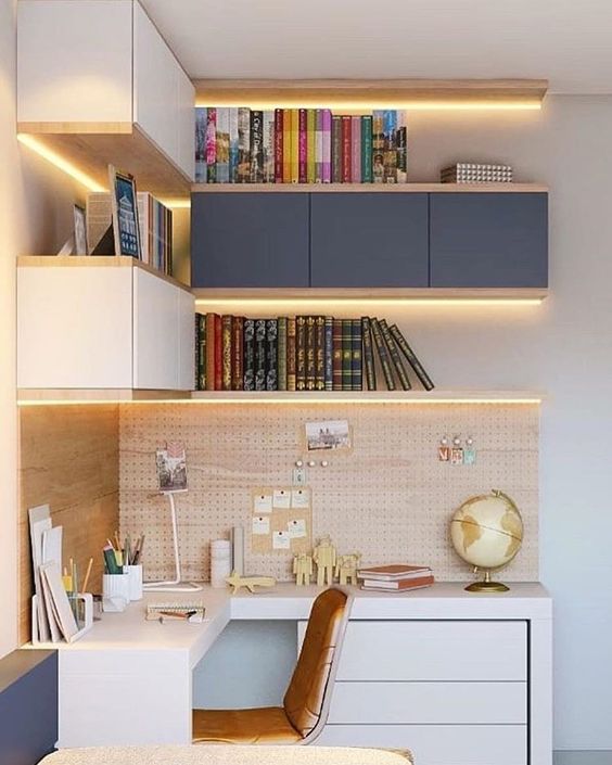 30+ Modern Study Table Ideas: Designs for Students, Professionals