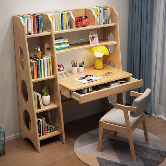 30+ Modern Study Table Ideas: Designs for Students, Professionals