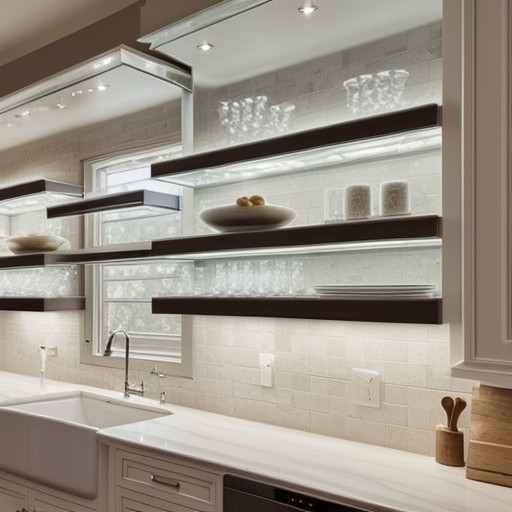 40+ Glass Kitchen Cabinet Ideas: Designs with Knobs, Lights