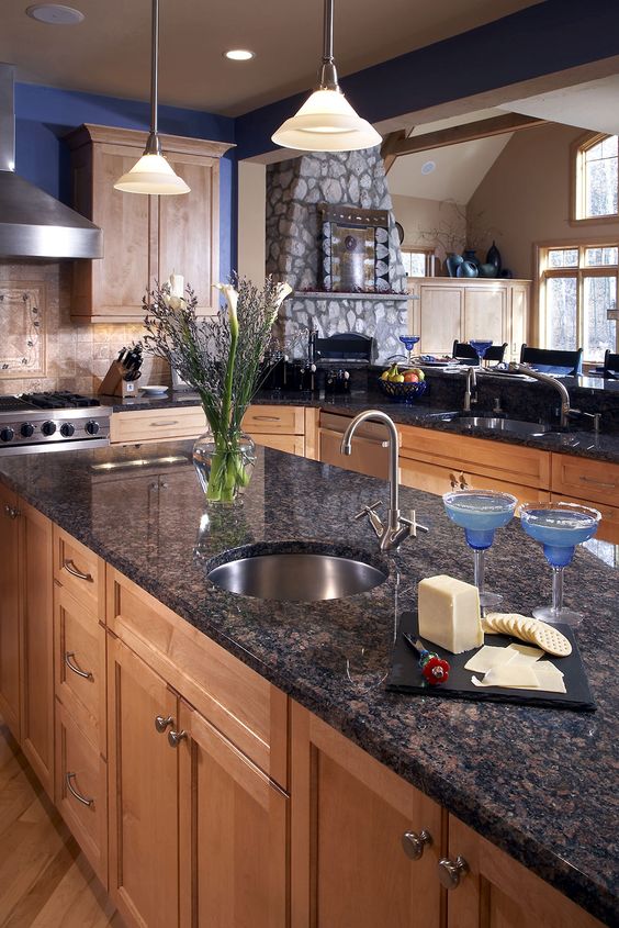 25+ Granite Kitchen Platform Designs: Colour Combinations, Types