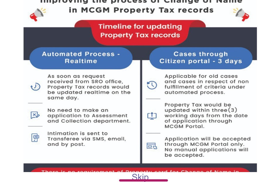 MCGM portal: Know How to Register, Login & Change Name