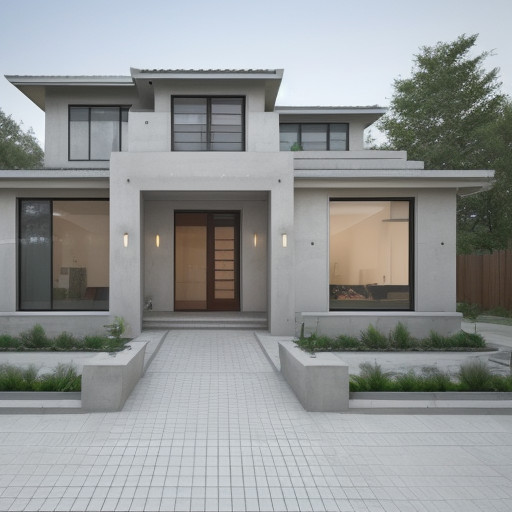 20+ House Front Wall Cement Designs: Glass, Brick, Stone