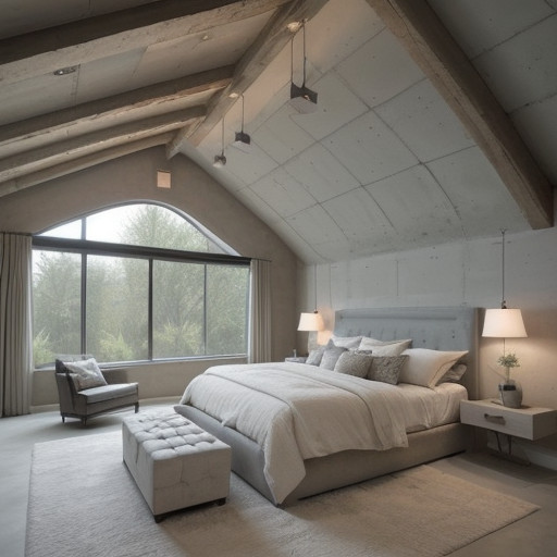 20 Cement Ceiling Designs: Ideas for Bedrooms, Living Rooms