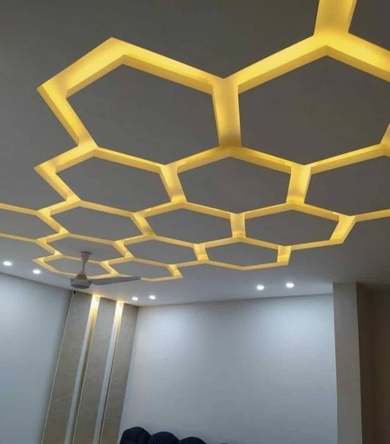 20 PoP Designs for Lobby: With Fans, Without False Ceiling