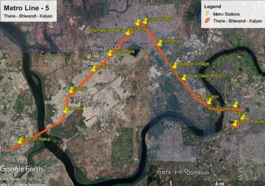 Mumbai Metro Line 5: Route, Map, Fare & Opening Date
