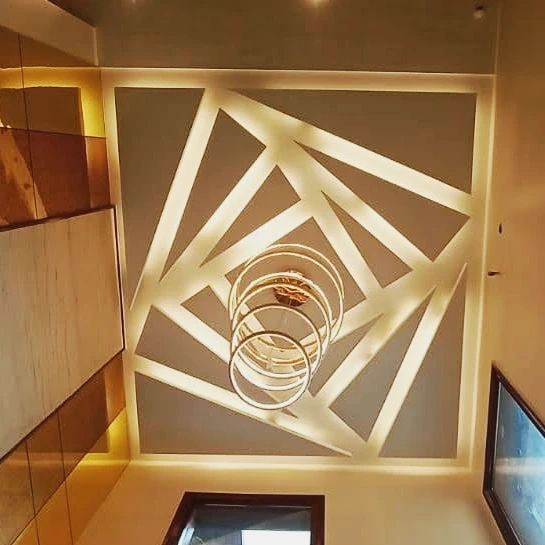 20 PoP Designs for Lobby: With Fans, Without False Ceiling