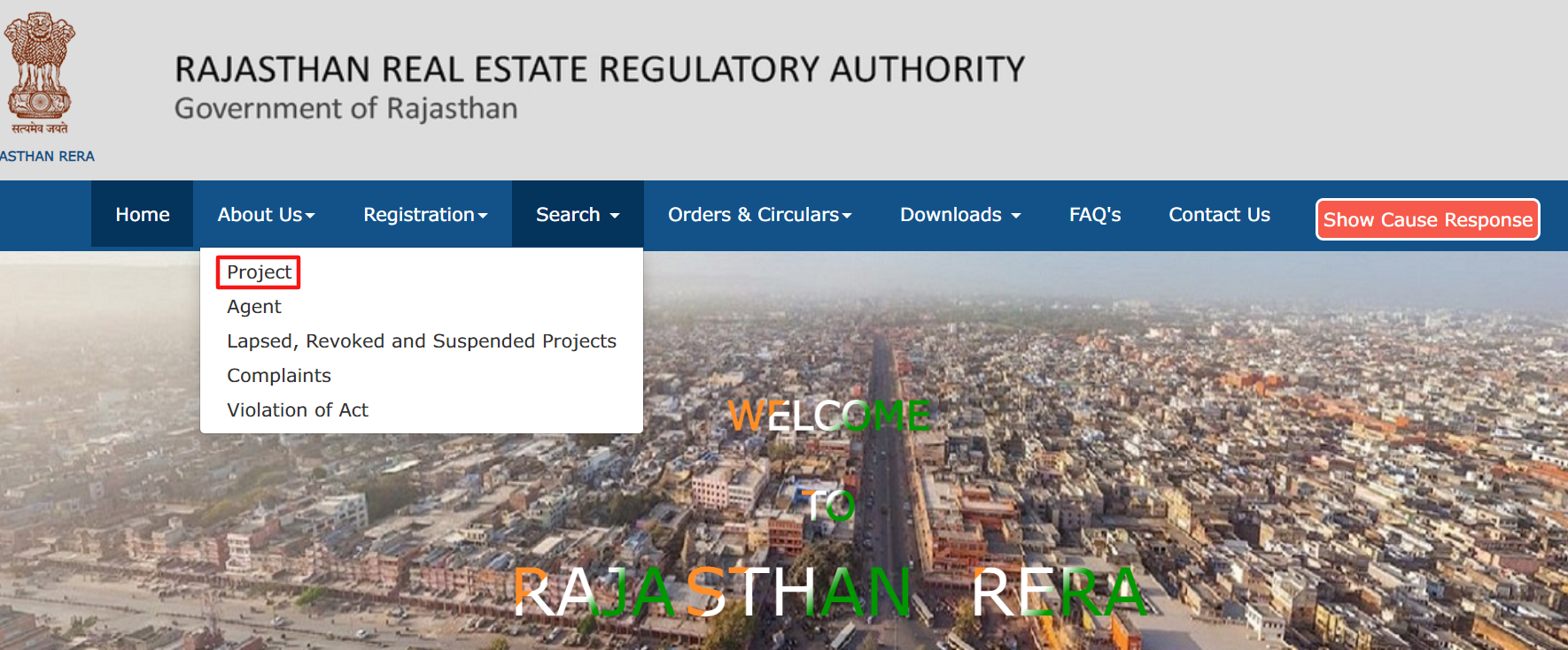 How to Check RERA Project Status in Rajasthan?
