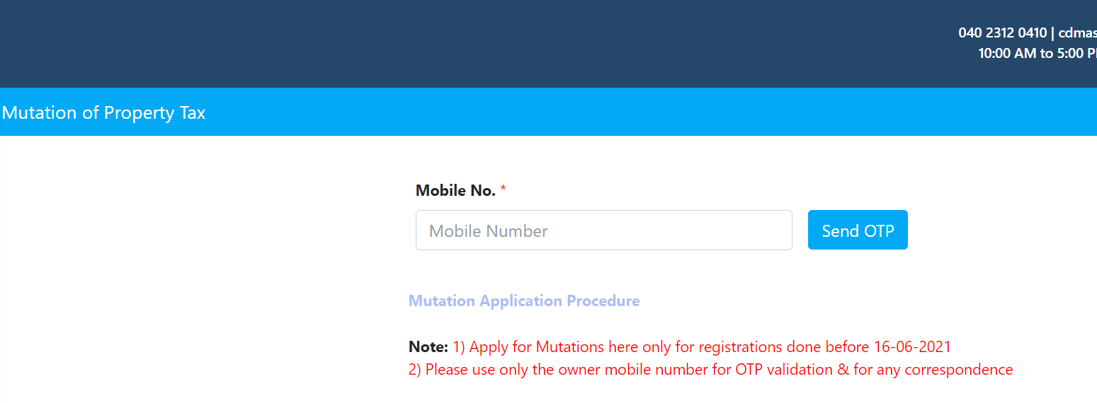 Property Mutation Process in Telangana: Documents & Procedure